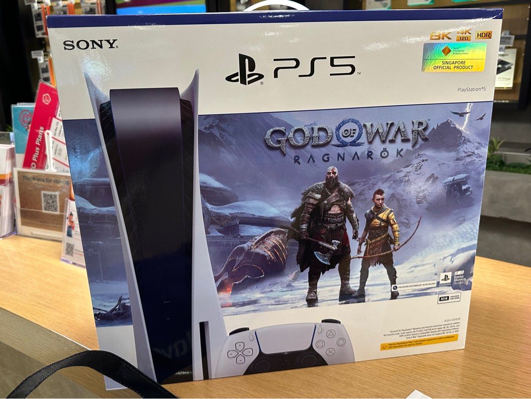 Local Ps5 disc god of war ragnarok console, Video Gaming, Video Game ...