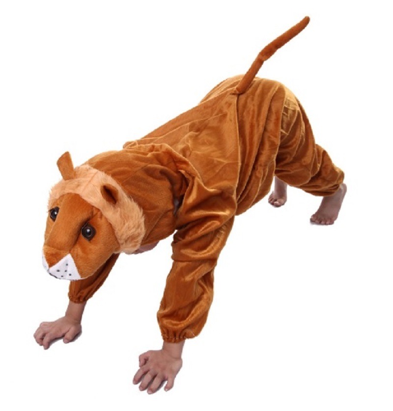 Local Stocks Kids Animal Lion Costume For Festival Event & Party ...