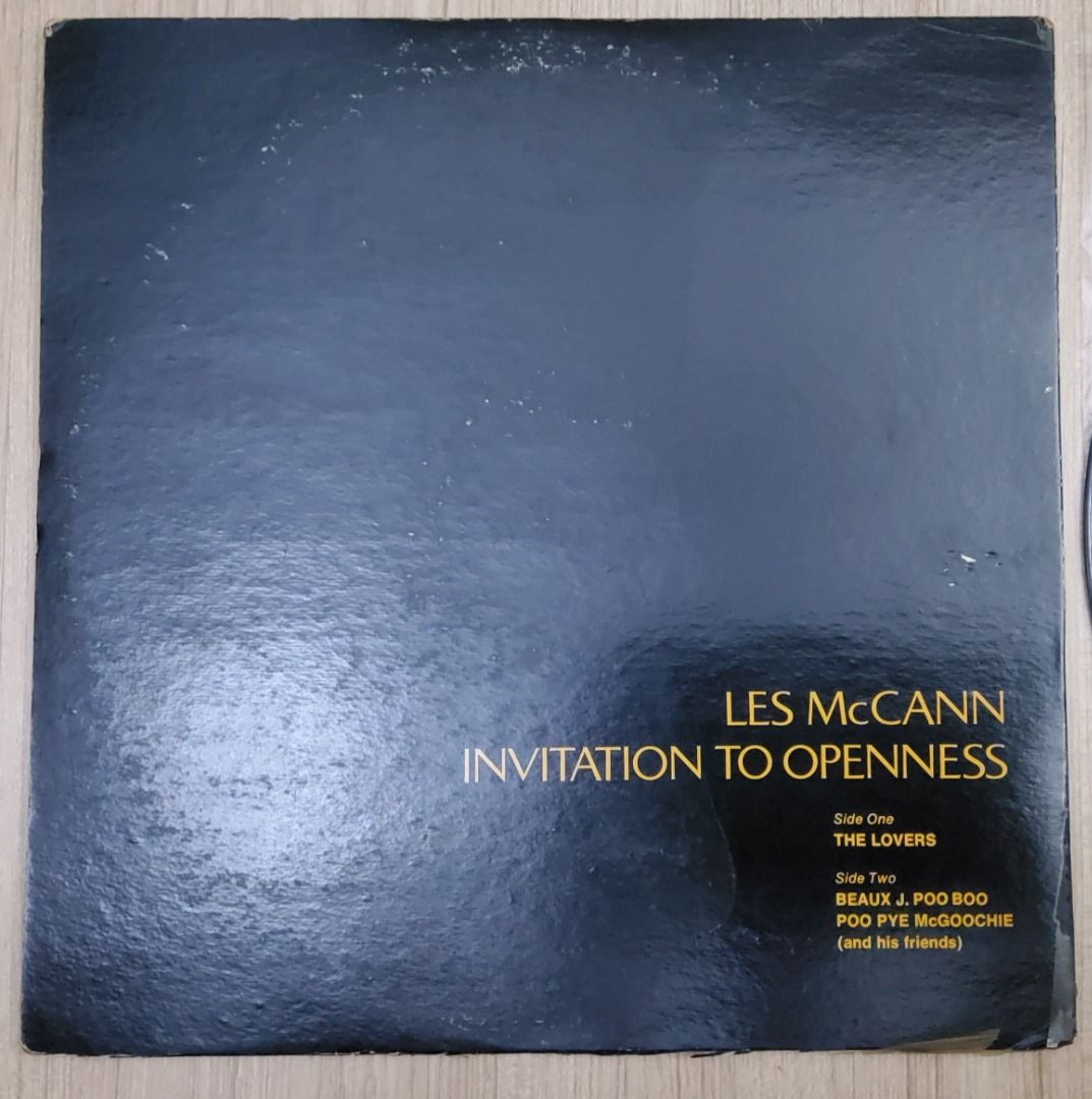 Lp Vinly Jazz Alantic 1972 Les McCann Invitation To Openness, Hobbies ...