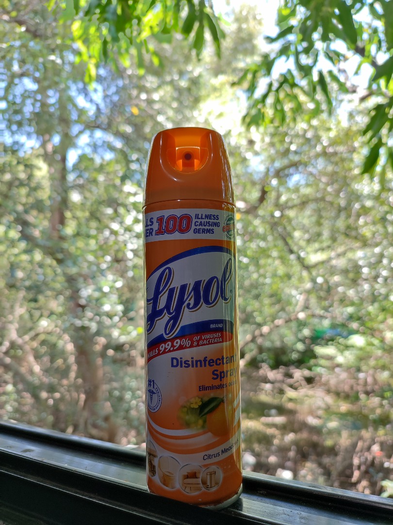 Lysol Disinfectant Spray "Citrus Meadows" scent, Furniture & Home ...