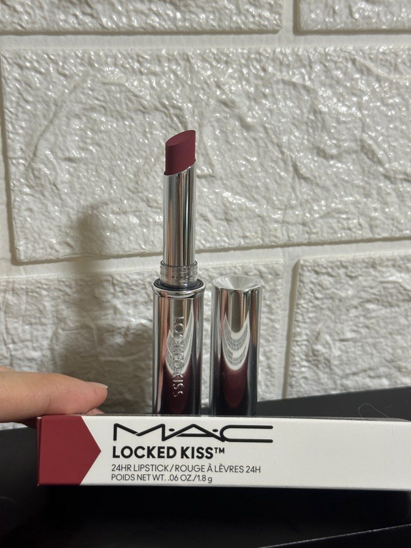 MAC Locked Kiss Lipstick - 51 Opulence, Beauty & Personal Care, Face ...