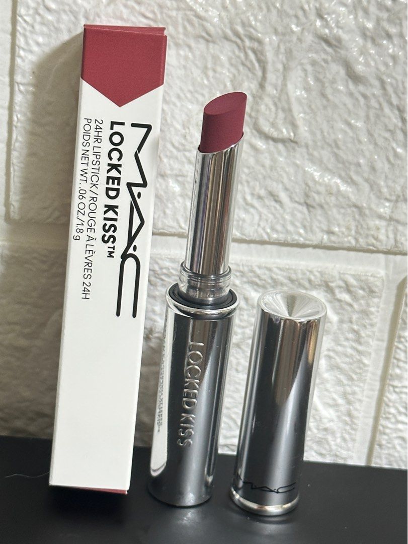 MAC Locked Kiss Lipstick - 51 Opulence, Beauty & Personal Care, Face ...