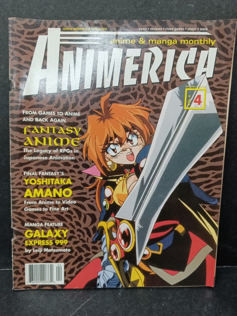 Magazine: Animerica Vol.6 - Anime & Manga Monthly - Fantasy, Anime ...