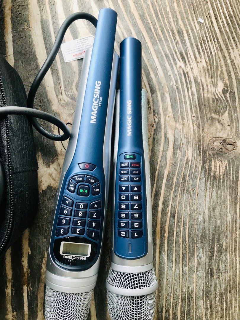 Magic Sing mic and cable only, TV & Home Appliances, Other Home ...