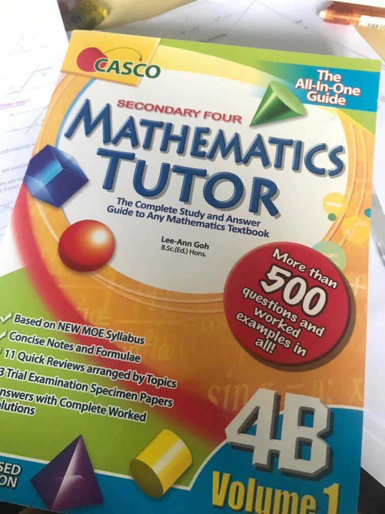 Math assessment book sec 4 express, Hobbies & Toys, Books & Magazines ...