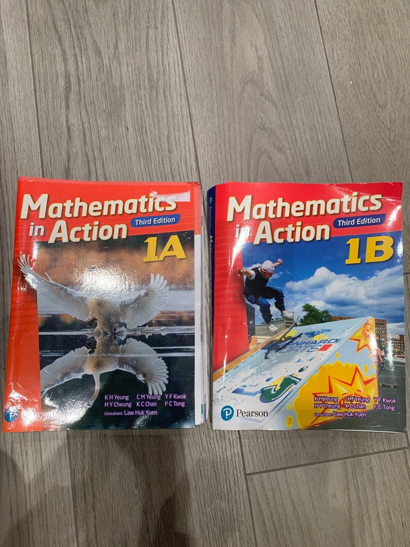 Mathematics In Action 1A & 1B, 興趣及遊戲, 書本 & 文具, 教科書 - Carousell