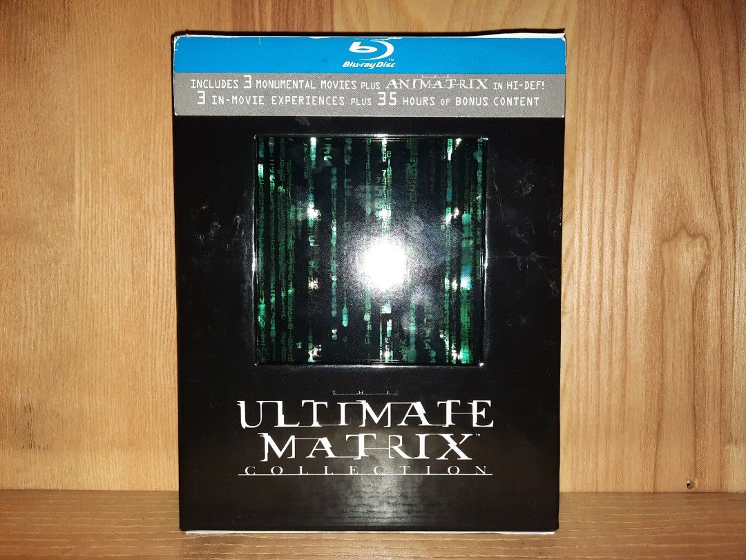 Matrix Blu-ray Collection, Hobbies & Toys, Music & Media, CDs & DVDs on ...