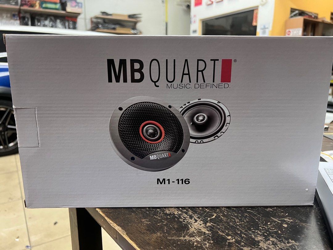 MB quart 6.5inch 2way speaker / coaxial speaker, Audio, Soundbars ...