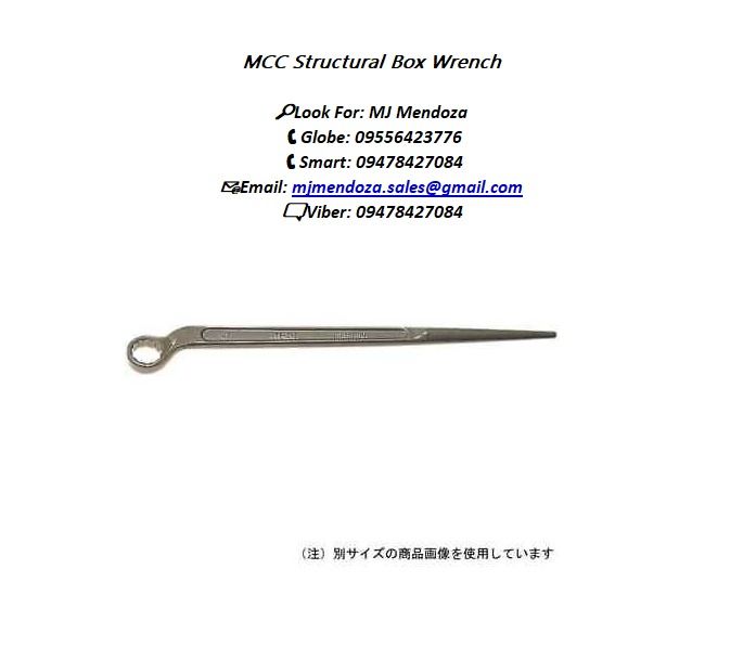 MCC Structural Box Wrench, Commercial & Industrial, Industrial ...