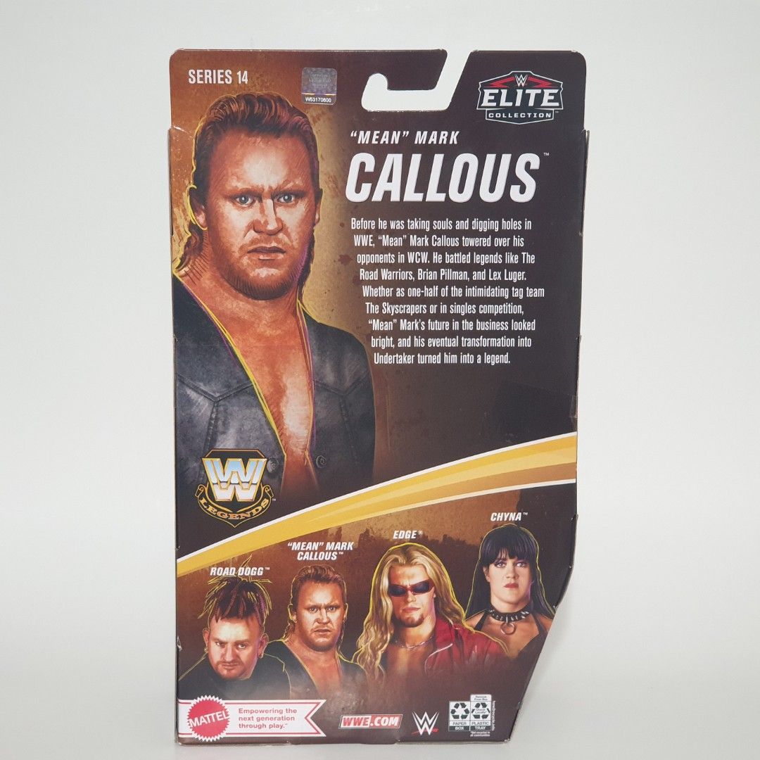 MEAN MARK CALLOUS WWE legends Series 14, Hobbies & Toys, Toys & Games ...
