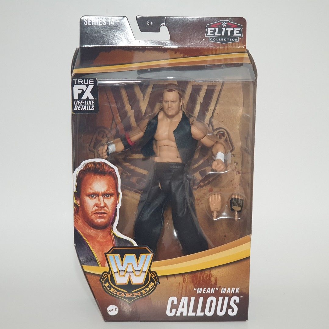 MEAN MARK CALLOUS WWE legends Series 14, Hobbies & Toys, Toys & Games ...