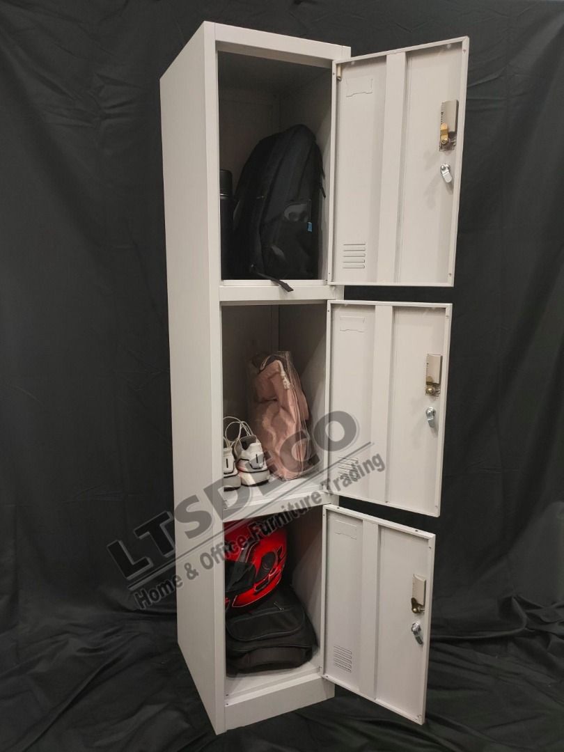 METAL LOCKER TOWER TYPE FURNITURE OFFICE PARTITIONS, Furniture & Home ...