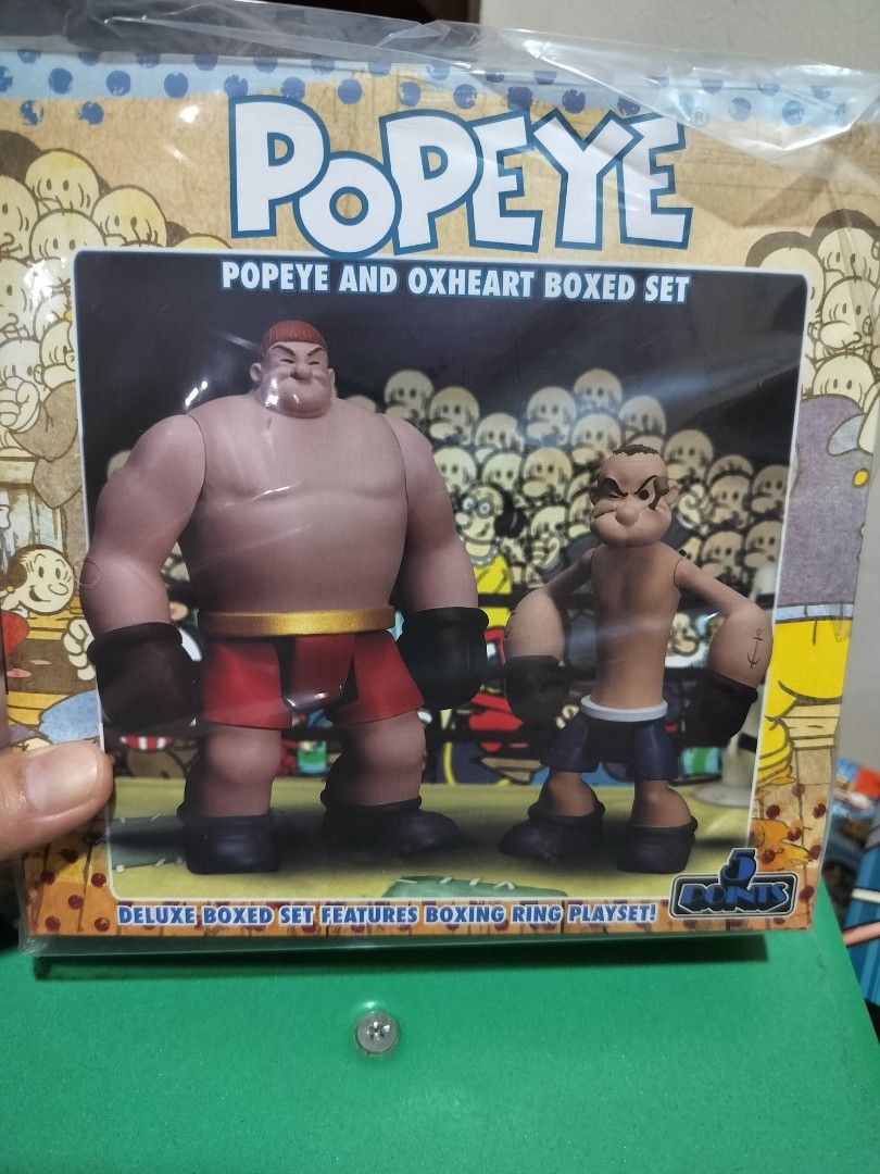 Mezco Popeye & Oxheart Boxed Set, Hobbies & Toys, Toys & Games on Carousell