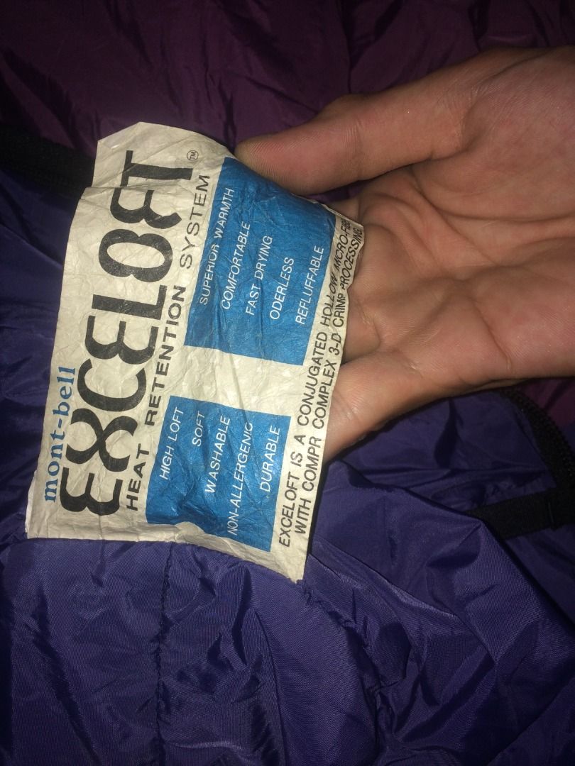 Montbell Super Burrow Series Sleeping Bag, Sports Equipment, Hiking ...