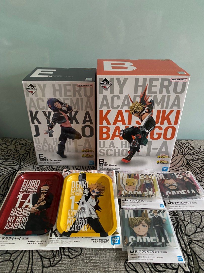My hero academia next generation 2 kuji MHA - prize B, E and small ...