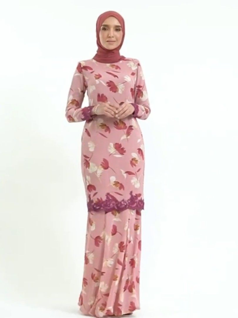 Nadzri morshidi lace, Women's Fashion, Muslimah Fashion, Baju Kurung ...