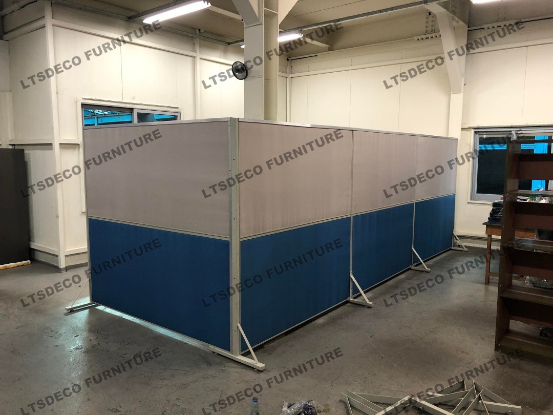 NEW FULL FABRIC PANEL DIVIDER OFFICE PARTITION FURNITURE on Carousell