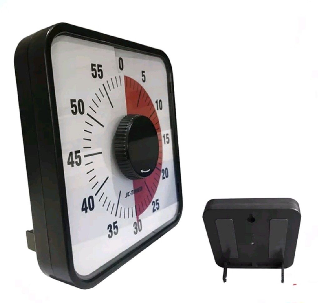 New Imported Jumbo 8in JC Kitchen 60 Minute Visual Timer with Stand for ...