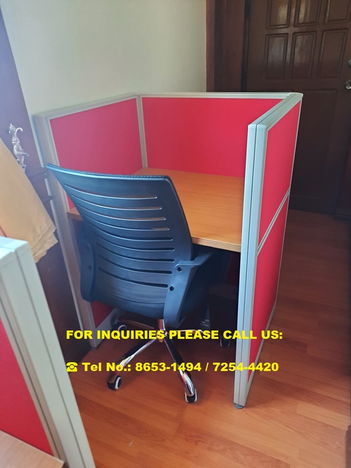 NEW SOLO CUBICLE FULL FABRIC OFFICE PARTITION FURNITURE on Carousell