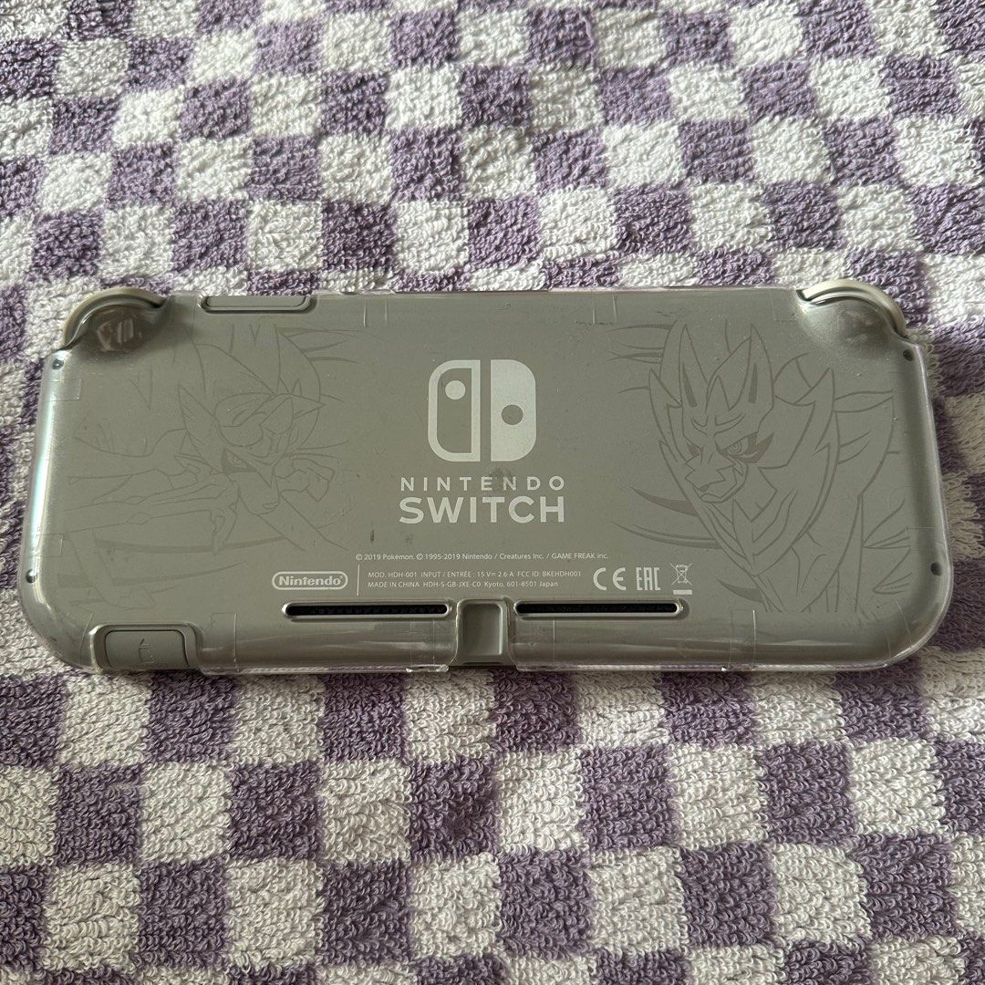 Nintendo Switch Lite Sword & Shield Edition Bundle, Video Gaming, Video ...