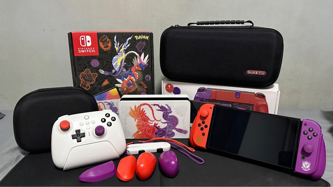 Nintendo Switch Scarlet and Violet Edition SET on Carousell