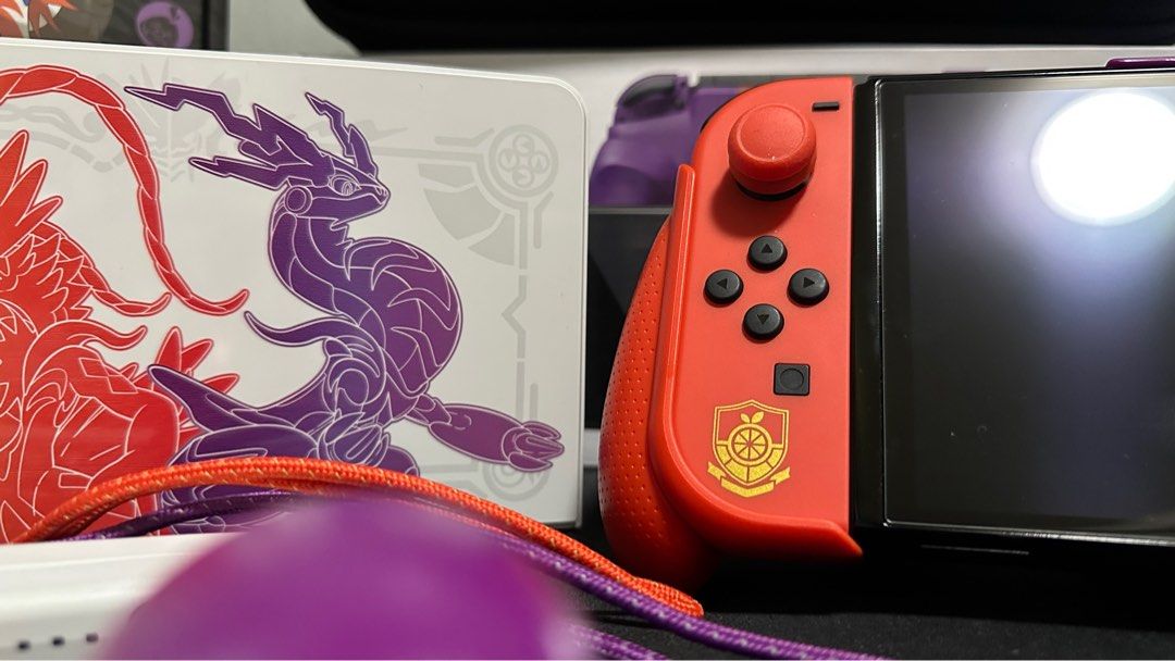 Nintendo Switch Scarlet and Violet Edition SET on Carousell