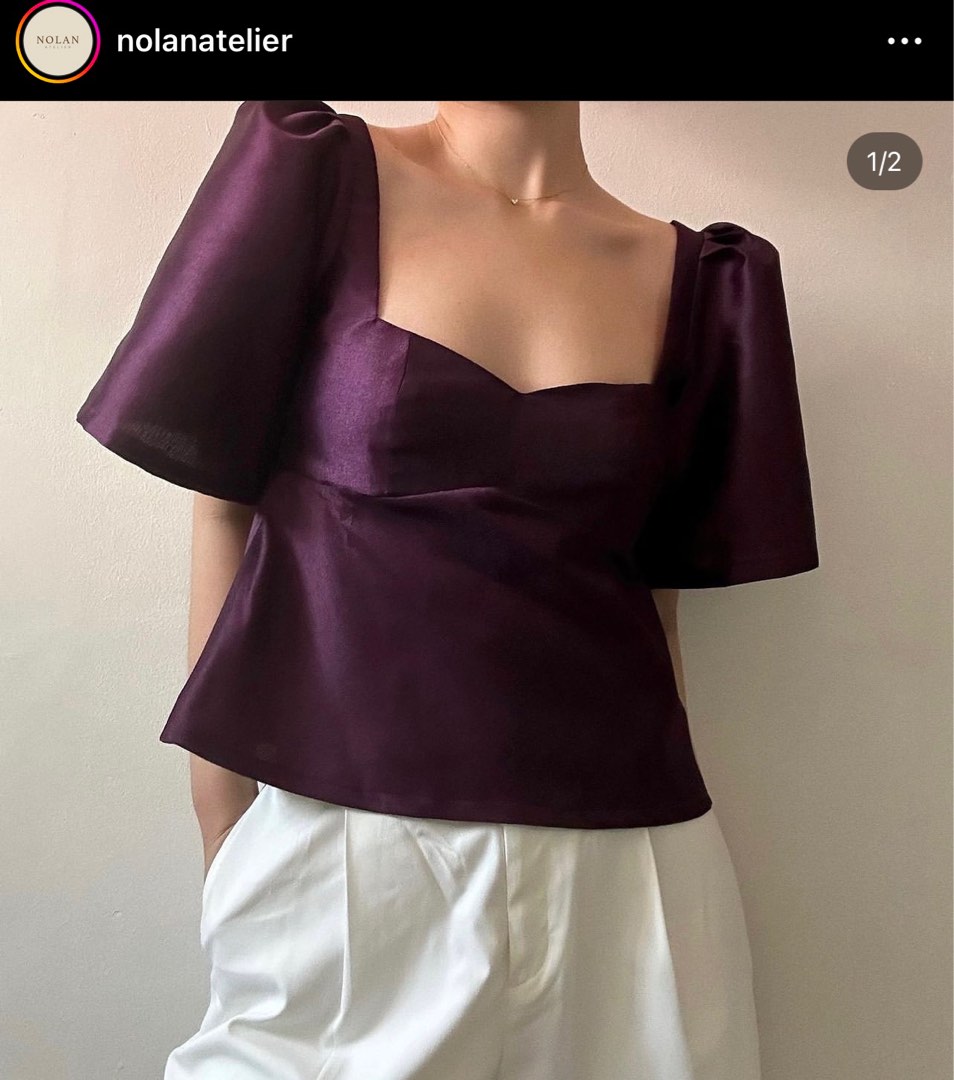 Nolan Atelier Eleanor top on Carousell