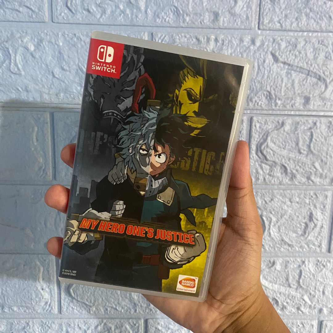 NSW My Hero One's Justice Nintendo Switch game, Video Gaming, Video ...