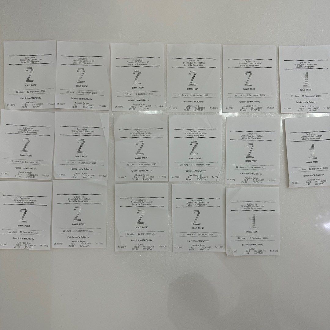 NTUC Bonus Points Disney100, Tickets & Vouchers, Vouchers on Carousell