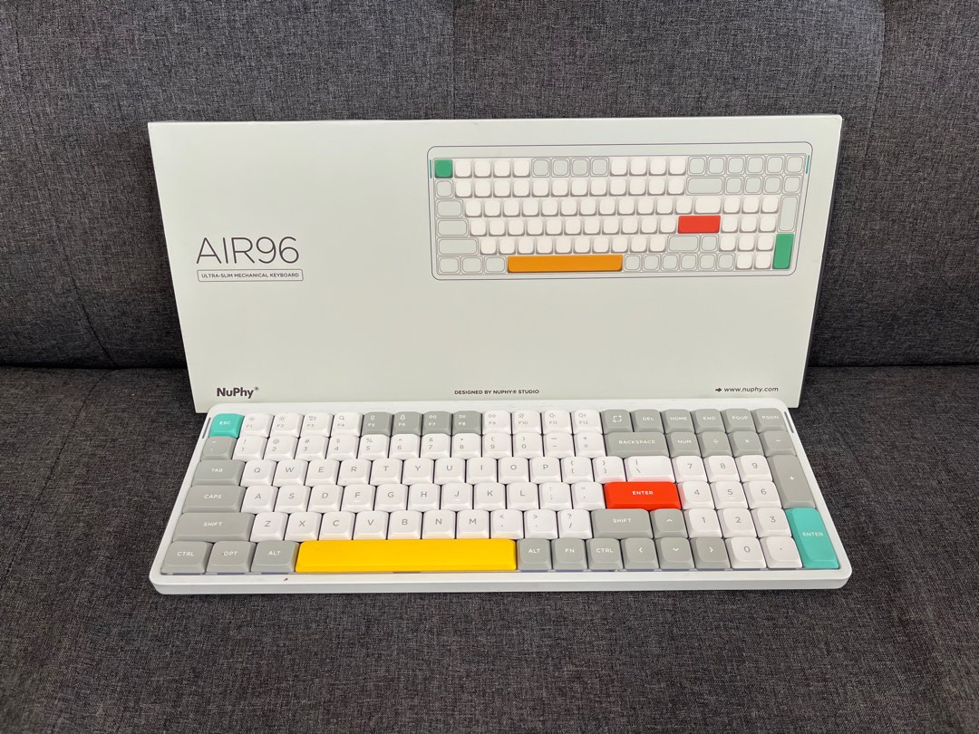 Nuphy Air95 95% layout low profile mechanical keyboard purple Nuphy ...