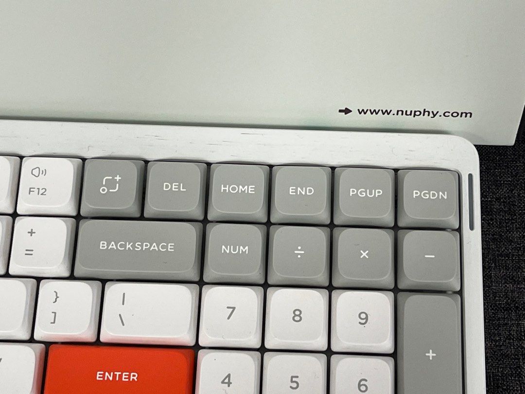 Nuphy Air95 95% layout low profile mechanical keyboard purple Nuphy ...