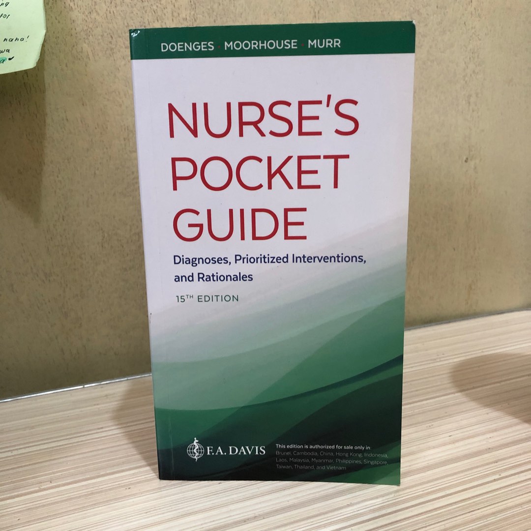 Nurse's Pocket Guide 15th Edition on Carousell