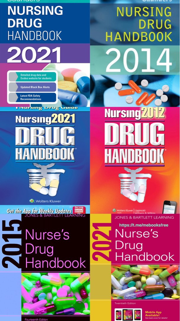 Nursing Drug Handbooks (PDF), Computers & Tech, Parts & Accessories ...