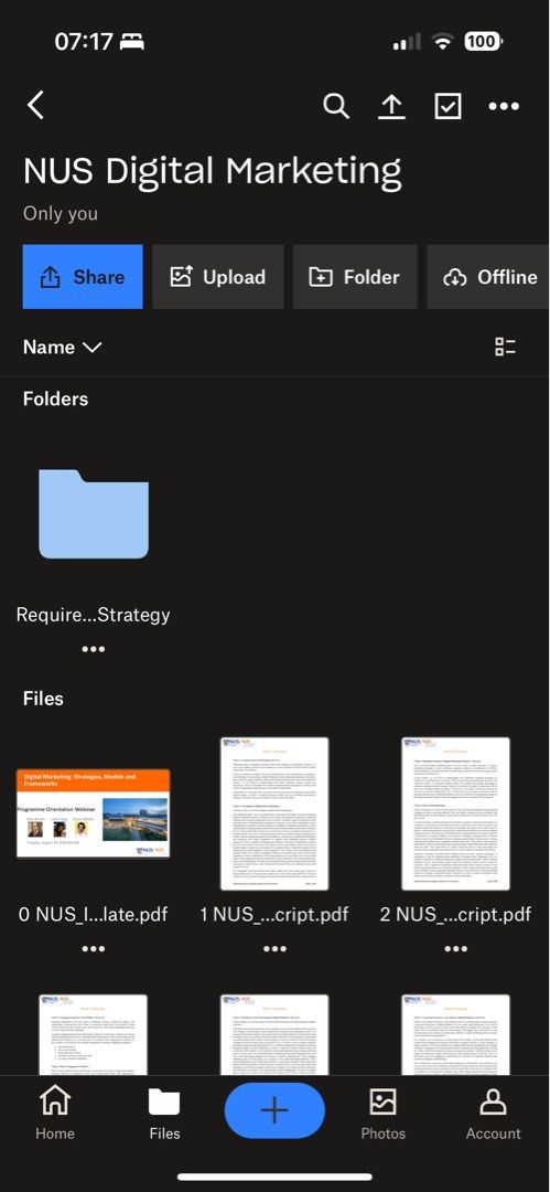 NUS DIGITAL MARKETING LECTURES & PROJECTS, Hobbies & Toys, Books ...