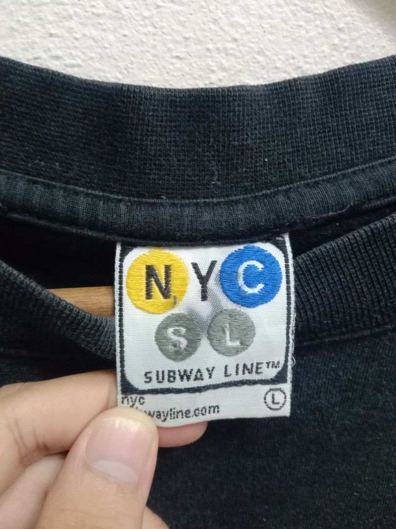 NYC subway line, Men's Fashion, Tops & Sets, Tshirts & Polo Shirts on ...