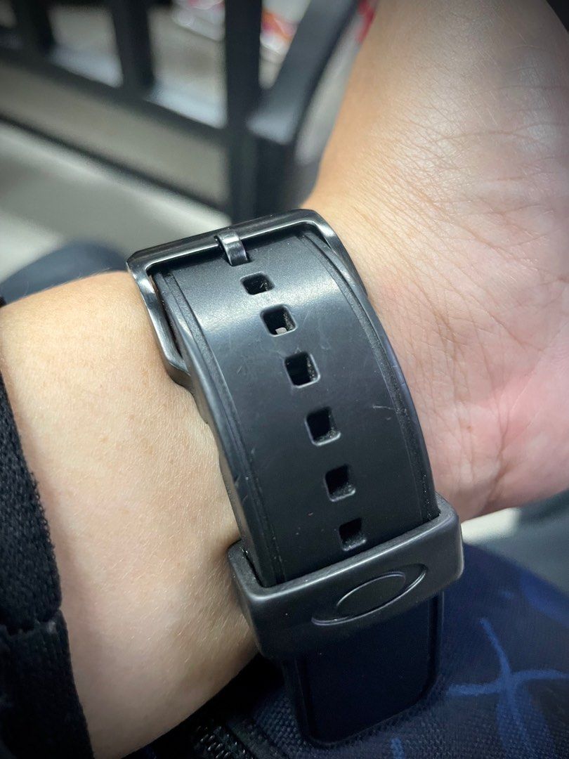 Oakley Double Tap watch Stealth Black, Men's Fashion, Watches ...