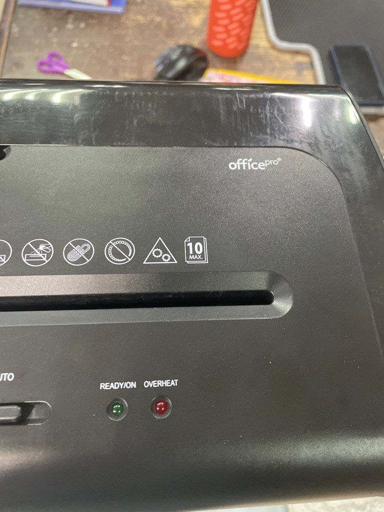 OfficePro Paper Shredder 220v on Carousell