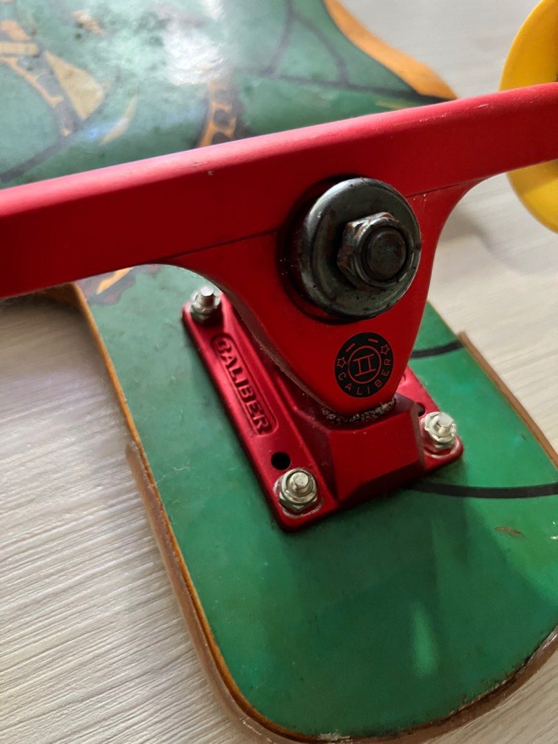 Omen Pike Longboard w Caliber Trucks & Orangatang Wheels, Sports ...