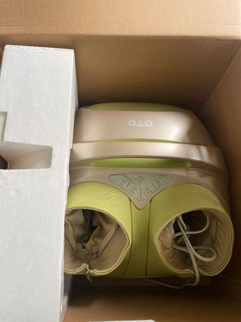 Oto foot hugger massager, Health & Nutrition, Massage Devices on Carousell