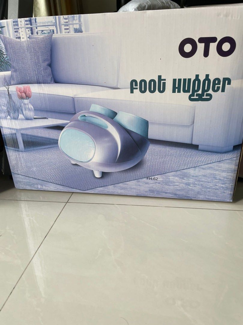 Oto foot hugger massager, Health & Nutrition, Massage Devices on Carousell