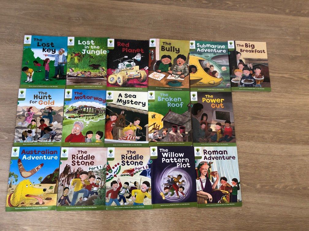 Oxford reading tree 1 set of 17 books primary English phonics level 7 ...