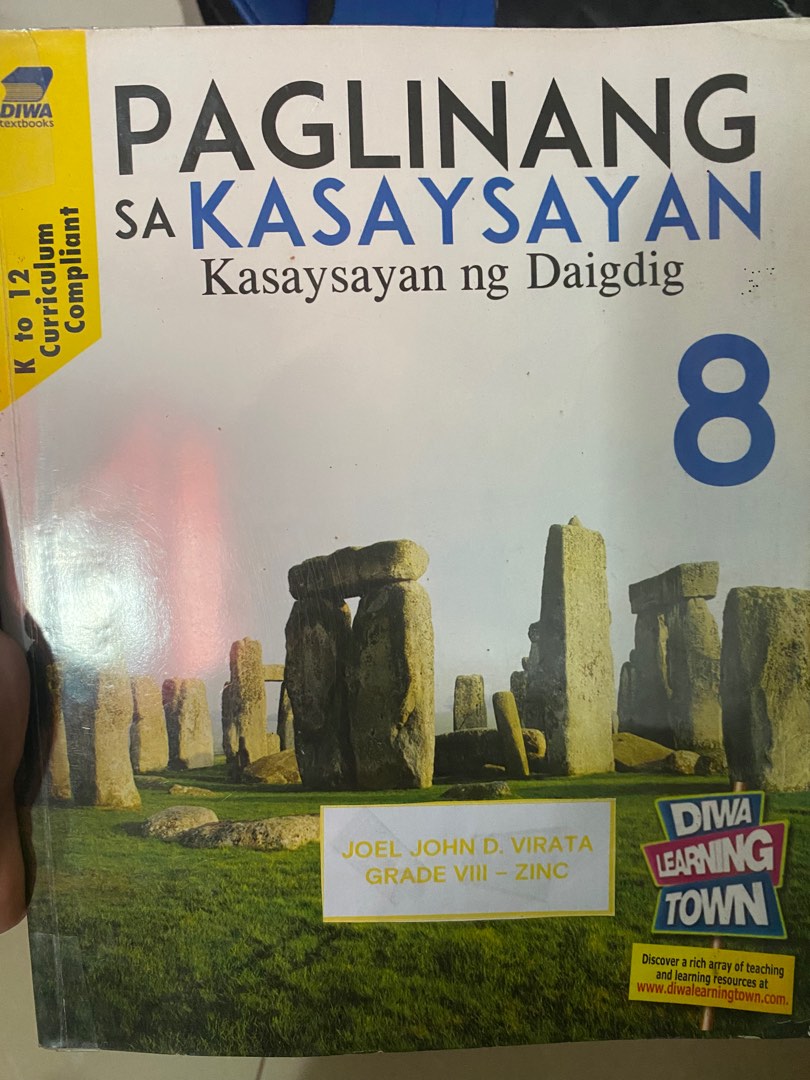 Paglinang sa Kasaysayan 8 on Carousell