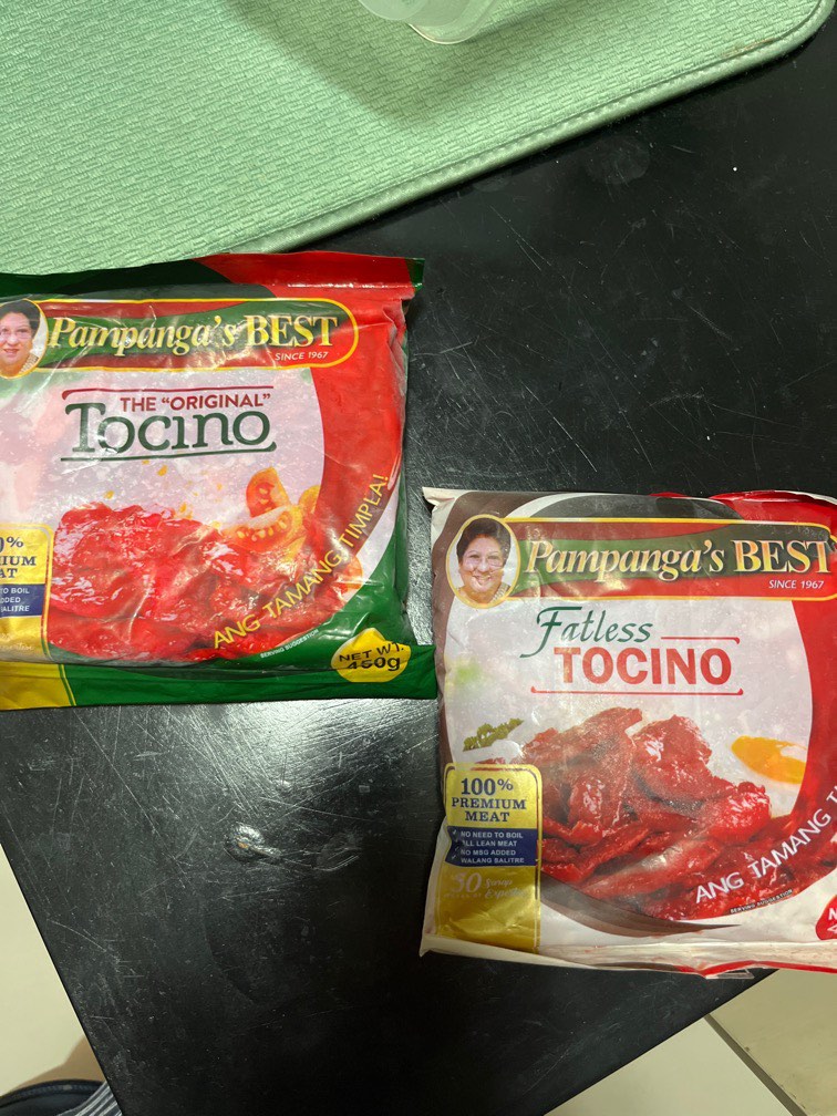 Pampanga’s Best original fatless tocino marinated sweet pork, Food ...