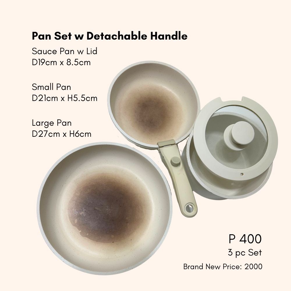 Pan Set - MOVING OUT SALE, Furniture & Home Living, Kitchenware ...