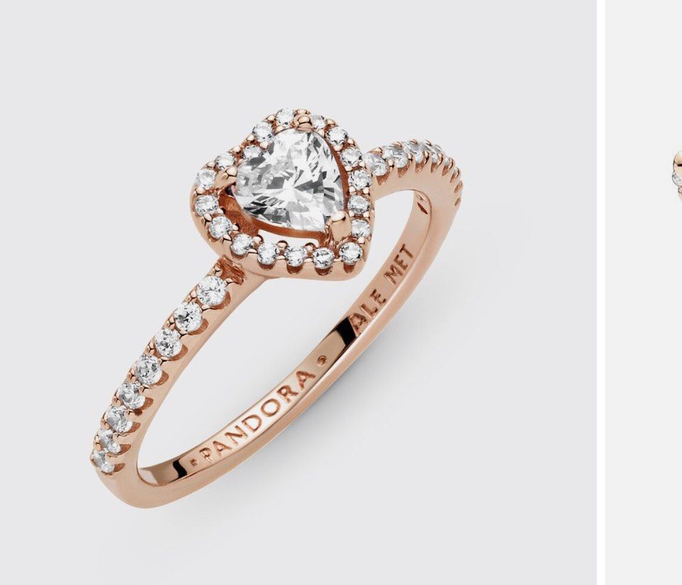 Pandora Diamond Ring, Women's Fashion, Jewelry & Organisers, Rings on ...