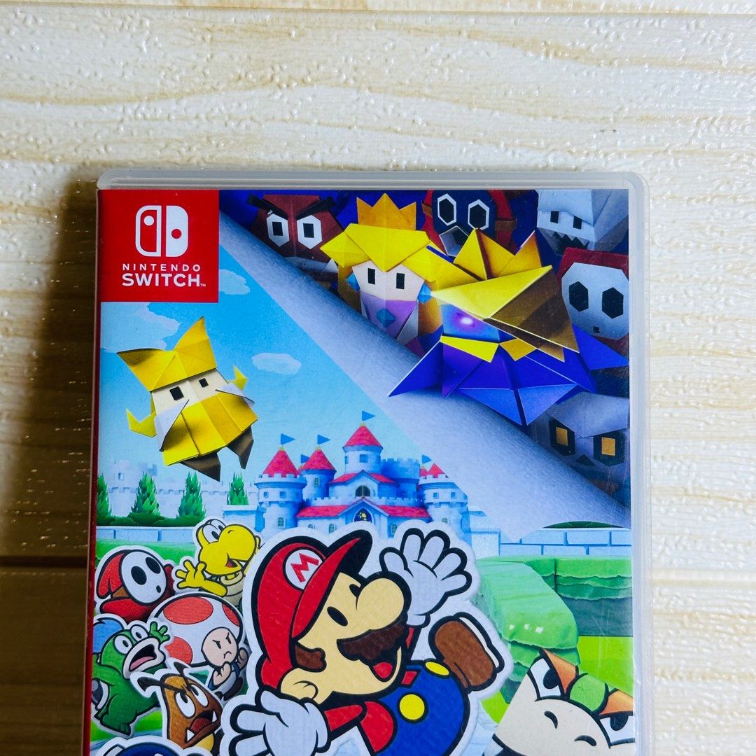 PAPER MARIO NINTENDO SWITCH CASE & Manual, Video Gaming, Video Games ...