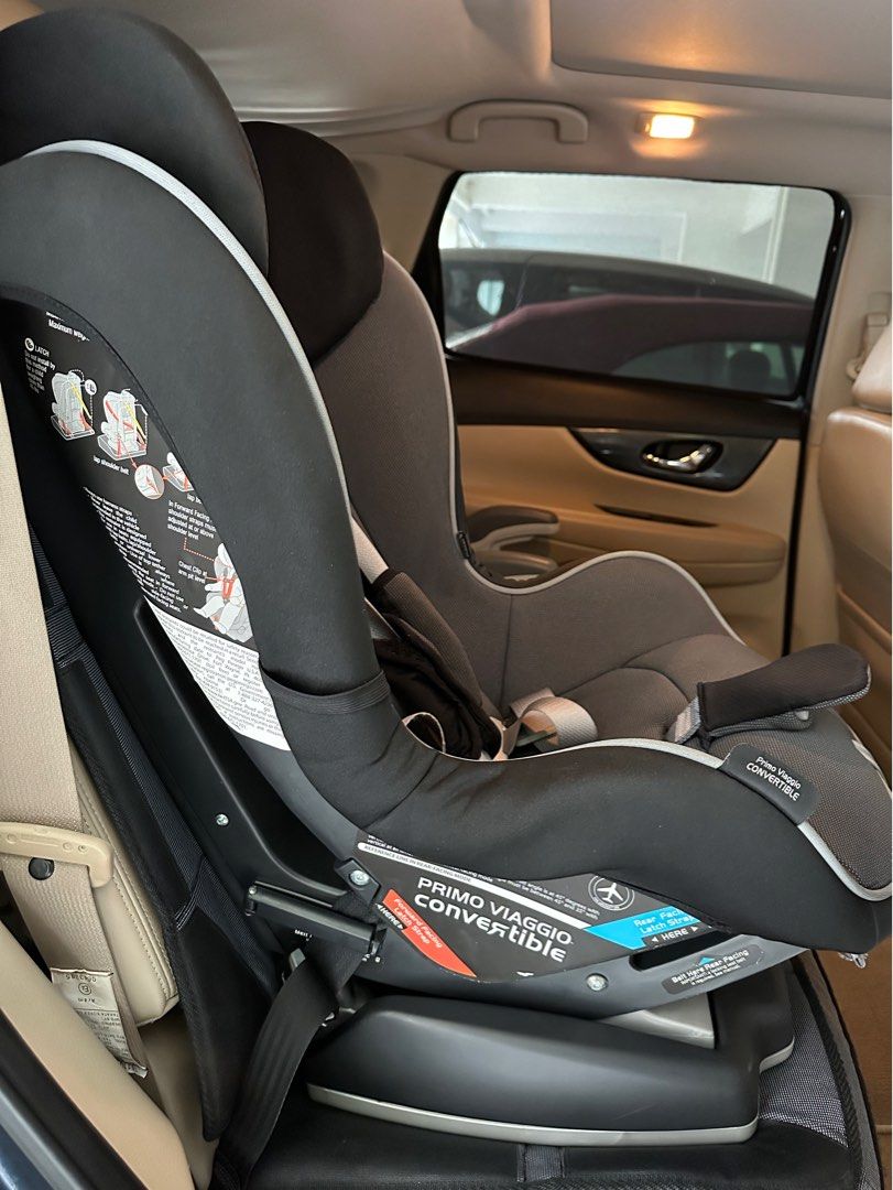 Peg Perego Primo Viaggio convertible car seat, Babies & Kids, Going Out ...
