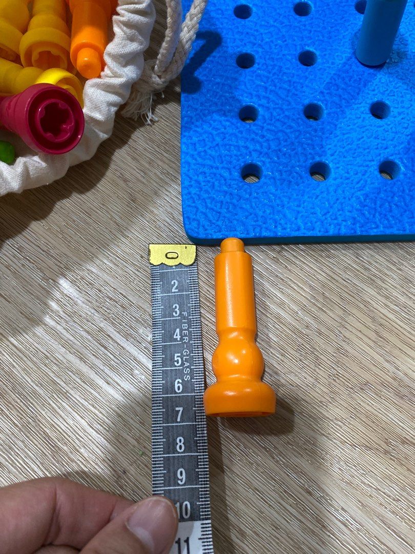 Pegs Building Series Toys Fine Motor Colour Sorting, Hobbies & Toys ...