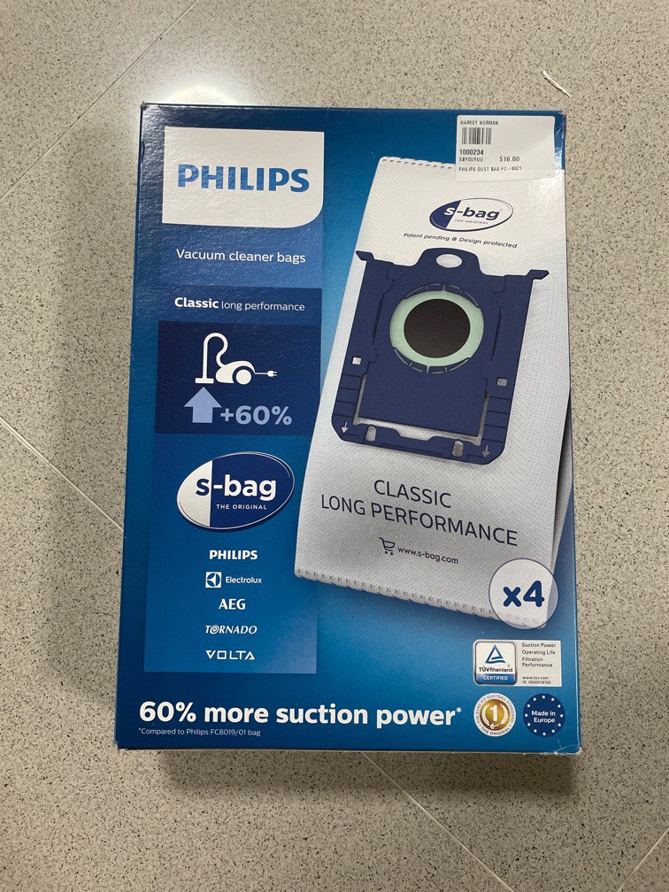 Philips vacuum cleaner bag, TV & Home Appliances, Vacuum Cleaner ...