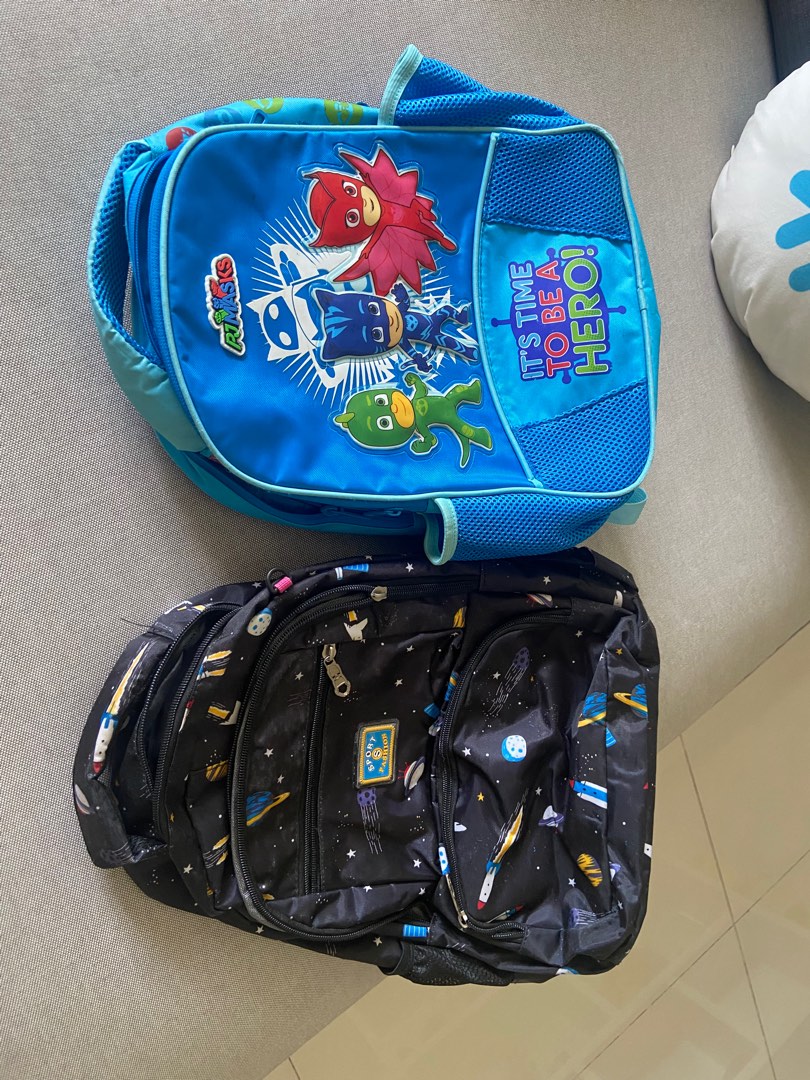 PJ mask School bag, Women's Fashion, Bags & Wallets, Backpacks on Carousell
